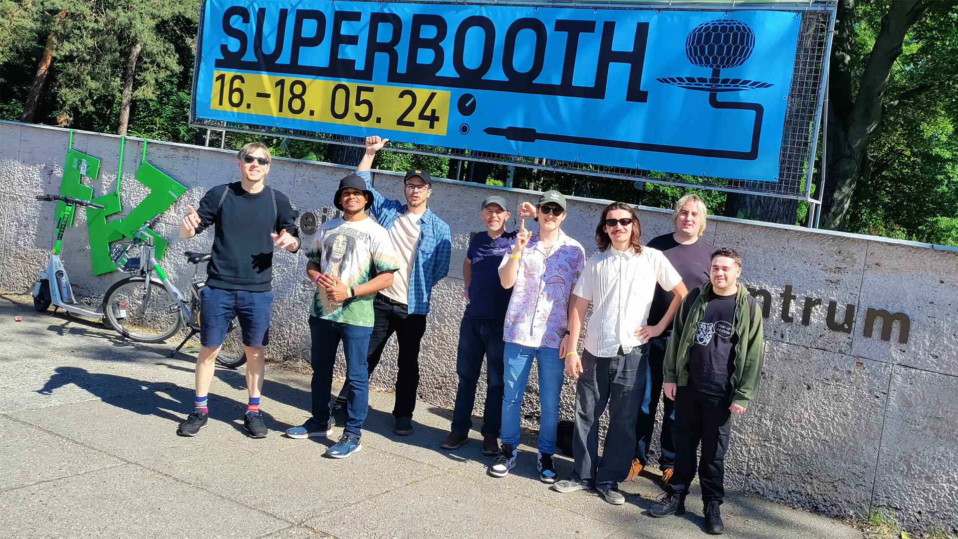 dBs Plymouth students reflect on their SuperBooth '24 experience